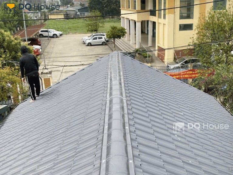 Tiêu chuẩn và Cách tính độ dốc mái tôn, độ dốc mái ngói chuẩn xác