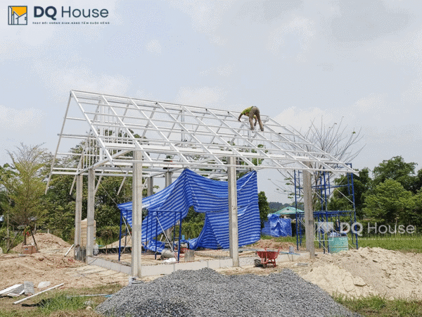 Tiêu chuẩn và Cách tính độ dốc mái tôn, độ dốc mái ngói chuẩn xác