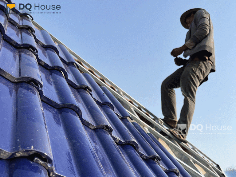 Tiêu chuẩn và Cách tính độ dốc mái tôn, độ dốc mái ngói chuẩn xác